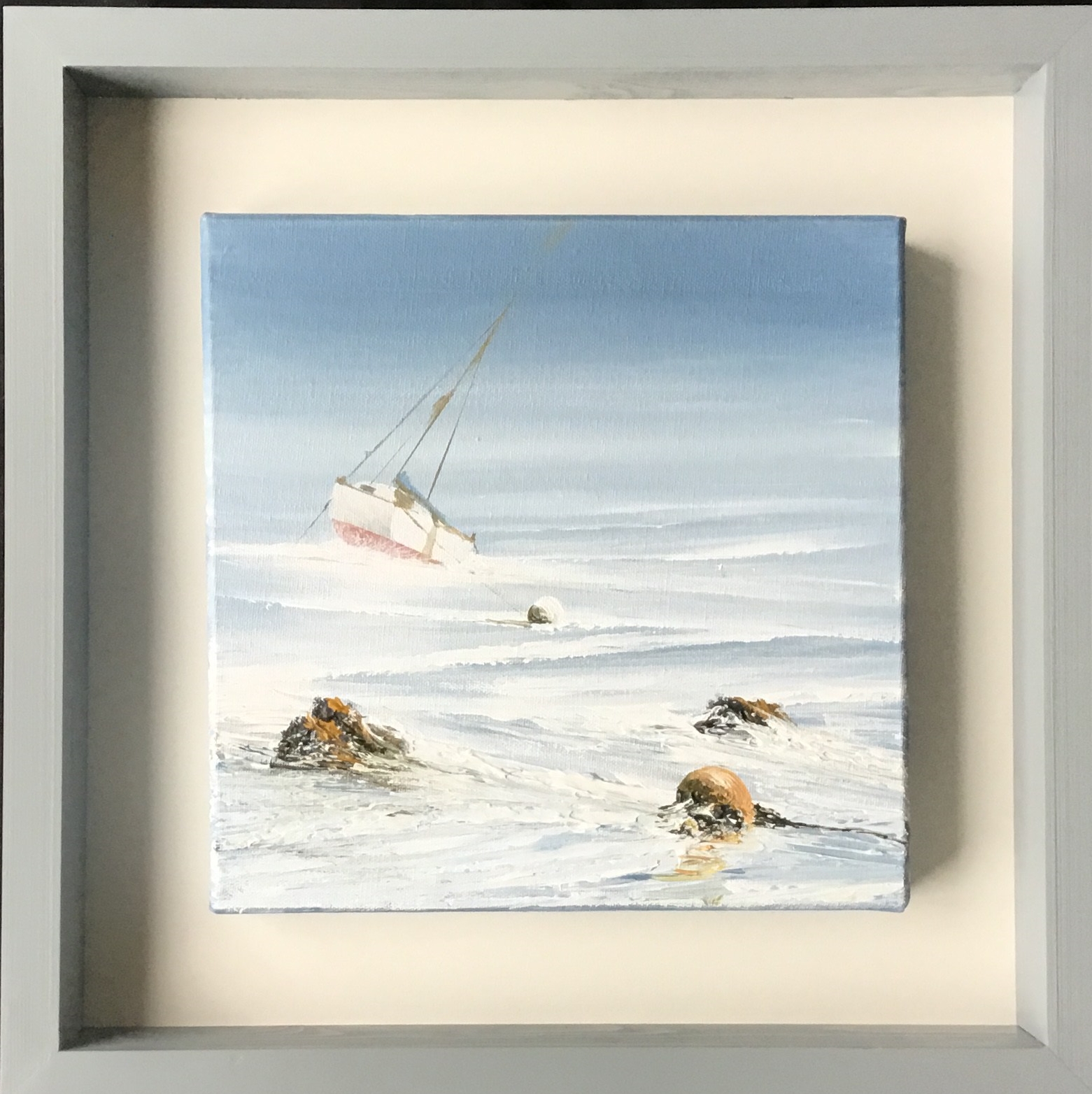 Dangerous mooring Pembrokeshire image size 26cm x 26cm – NICK JOHN REES ...